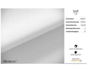 ALTDECOR Enzo8 Polsterbett mit Bettkasten und Lattenrost, Kunstleder ...