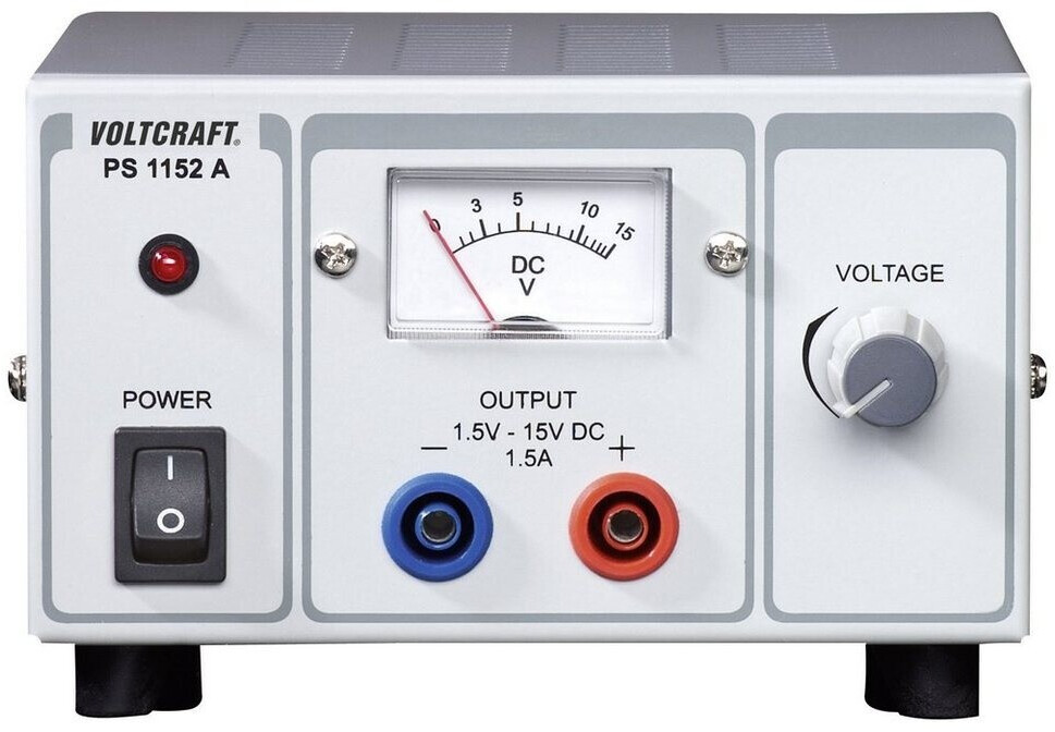 Voltcraft PS-1152A Variables DC-Labornetzgerät, Einzelausgang, 22,5W ...