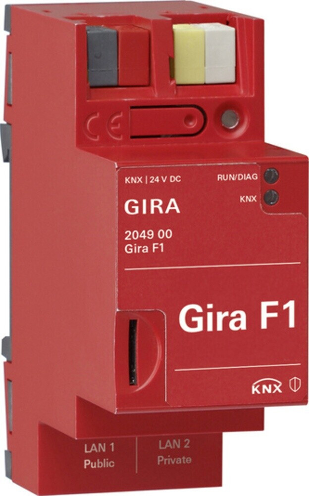 Gira F1 KNX Bridge IP/TP, KNX Secure, Hutschiene (204900) ab 391,45 ...