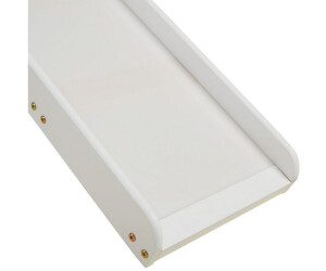 Homestyle4u Hochbett mit Rutsche, Matratze und Vorhang 90x200cm ...