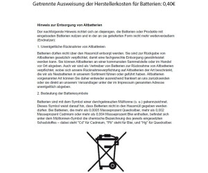 Parkside PAT 20-Li Akku-Tacker 20V, 4Ah Akku und Ladegerät (2,4A) (PAT ...