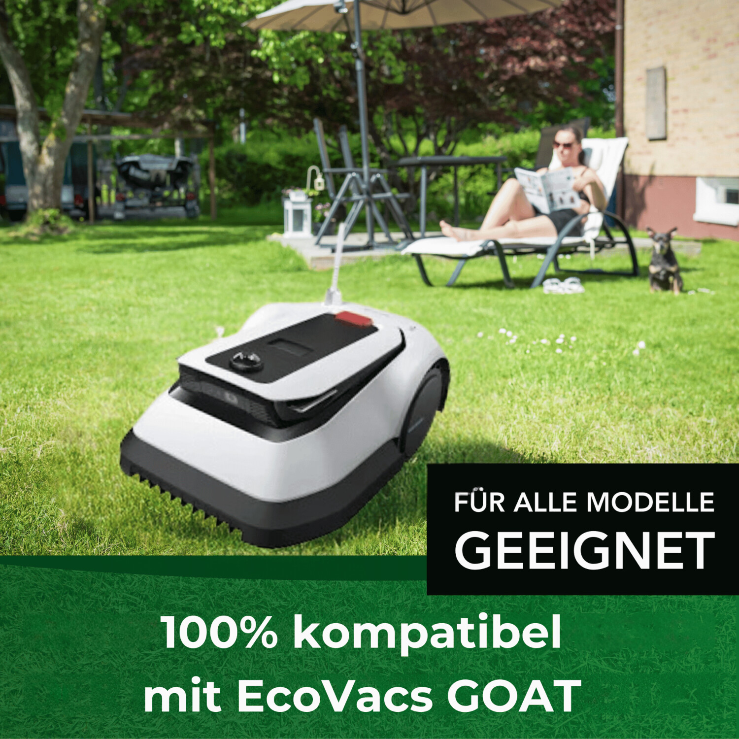 GENISYS Ersatzmesser für Kress Mission RTK Mähroboter, Edelstahl, 1 ...