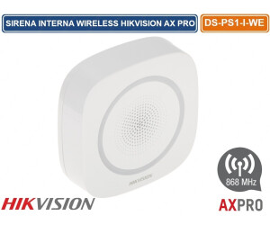 Hikvision AX Pro Innensirene, kabellos, blauer Indikator, 868MHz (DS ...