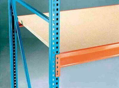 SCHULTE Weitspannregal W100 AR 2000x2140x600mm, 3 Ebenen, Spanplatten ...