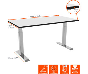 celexon Professional eAdjust-58123 elektrisch höhenverstellbarer ...