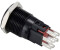 TRU Components Druckschalter 250V/AC 3A RGB IP65 rastend, Aluminium ...