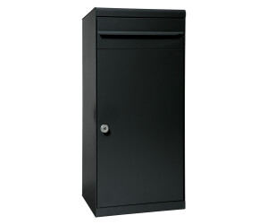 MEFA Cedar 882 Paketbriefkasten Stahl schwarzgrau RAL 7021 (882031M) ab ...