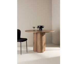 Venture Home Olivia Esstisch rund, Holz, braun, Ø110cm ab 566,96 ...