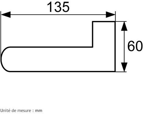 Normbau ZD94F Türstütze doppelt verstärkt, quadratisch 7mm, weiß (NY94F ...