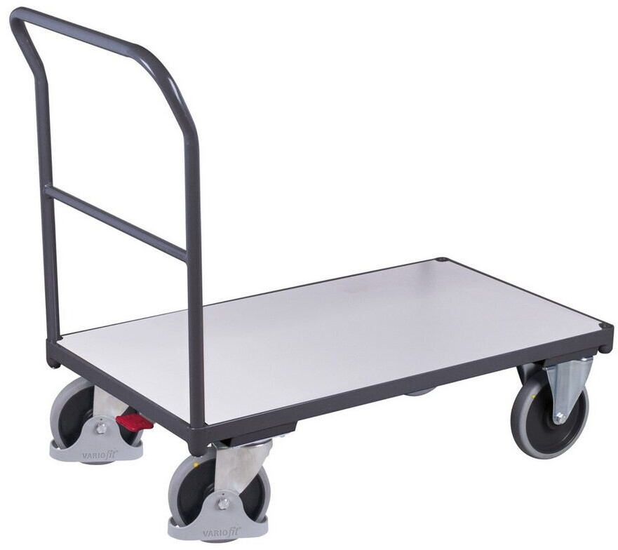 VARIOfit VARIOfit ESD Schiebebügelwagen 1230x800mm, 500kg (sw-800.141 ...
