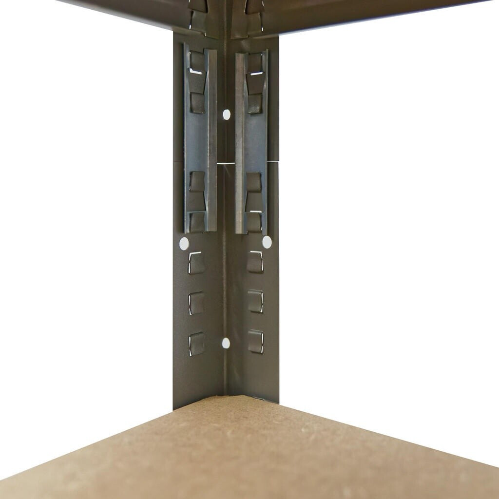 Shelfplaza PRO Schwerlastregal grau 155x40x40cm, 4 Böden, 200kg/Boden ...