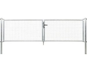 Alberts Wellengitter-Doppeltor feuerverzinkt 300x75cm (602819) ab 377 ...
