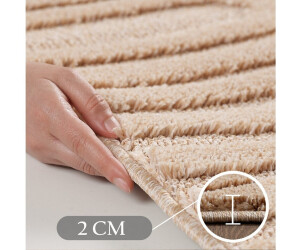 Simpex Hochflor Teppich Skandinavisch Boho, flauschig, rosa (280x370cm ...