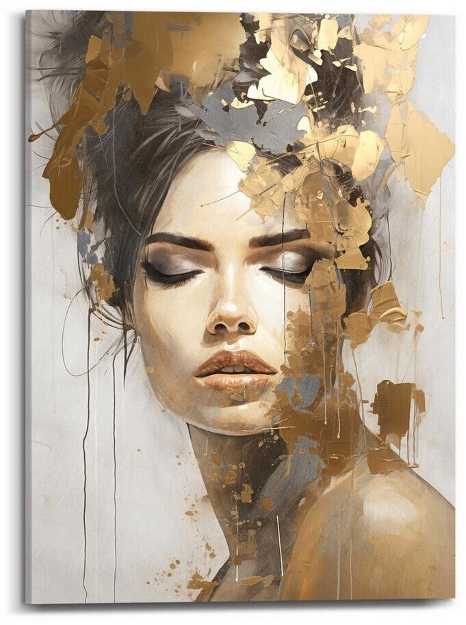 Reinders Chique Gold Leinwandbild, gold, 50x70cm ab 38,85 ...