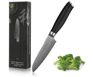 Wakoli Mikata Santokumesser 12cm Damast 67 Lagen, Micarta-Griff ab 37 ...