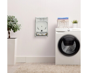 Emuca Iron Wall Wand-Bügelbrett klappbar, schwenkbar 180°, Stahl und ...