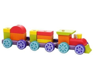 Cubika Regenbogen Express Holzzug Stapelspiel, 15 Teile (12923) ab 15 ...