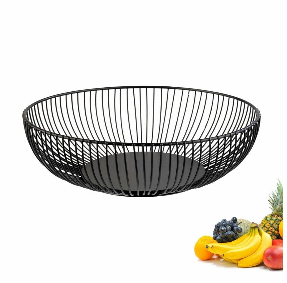 Westmark Lumos Drahtkorb groß, schwarz, Ø 28cm (68062270) ab 10,53 ...