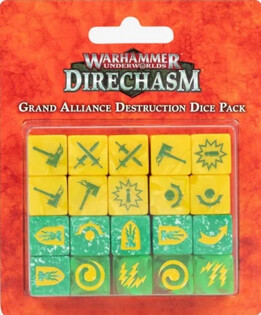 Games Workshop Underworlds: Grand Alliance Destruction Würfelset (110 ...