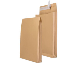 Soennecken Faltentasche 3775 E4/40F, 150g, natron braun, 250 St./Pack ...