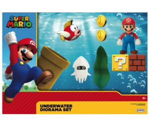 Nintendo Super Mario Unterwasser-Diorama-Set mit Sammelfiguren (400164 ...