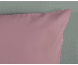 Muller Textiles Uni Bettwäsche Mako-Satin, rosa, 135x200cm + 80x80cm ...
