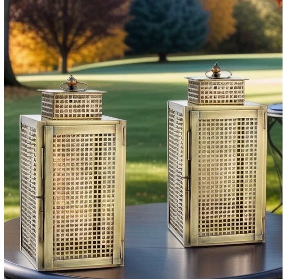 Marrakesch Orient & Mediterran Interior Gjola Windlicht 2er-Set ...