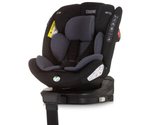 Chipolino Tourino i-Size Kindersitz (40-150cm) Isofix, drehbar, schwarz ...