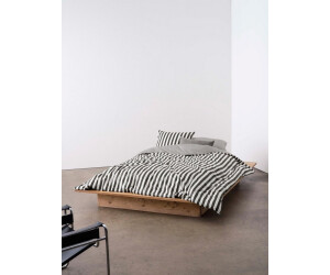 Marc O'Polo Classic Stripe Satin-Bettwäsche anthrazit 135x200+80x80 ab ...