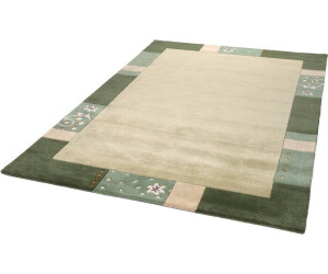 Theko Royal Ganges Wollteppich 200x200cm grün (57588104-5) ab 484,49 ...