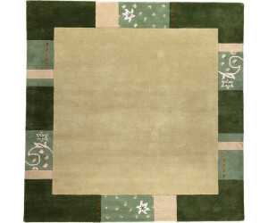 Theko Royal Ganges Wollteppich 200x200cm grün (57588104-5) ab 484,49 ...