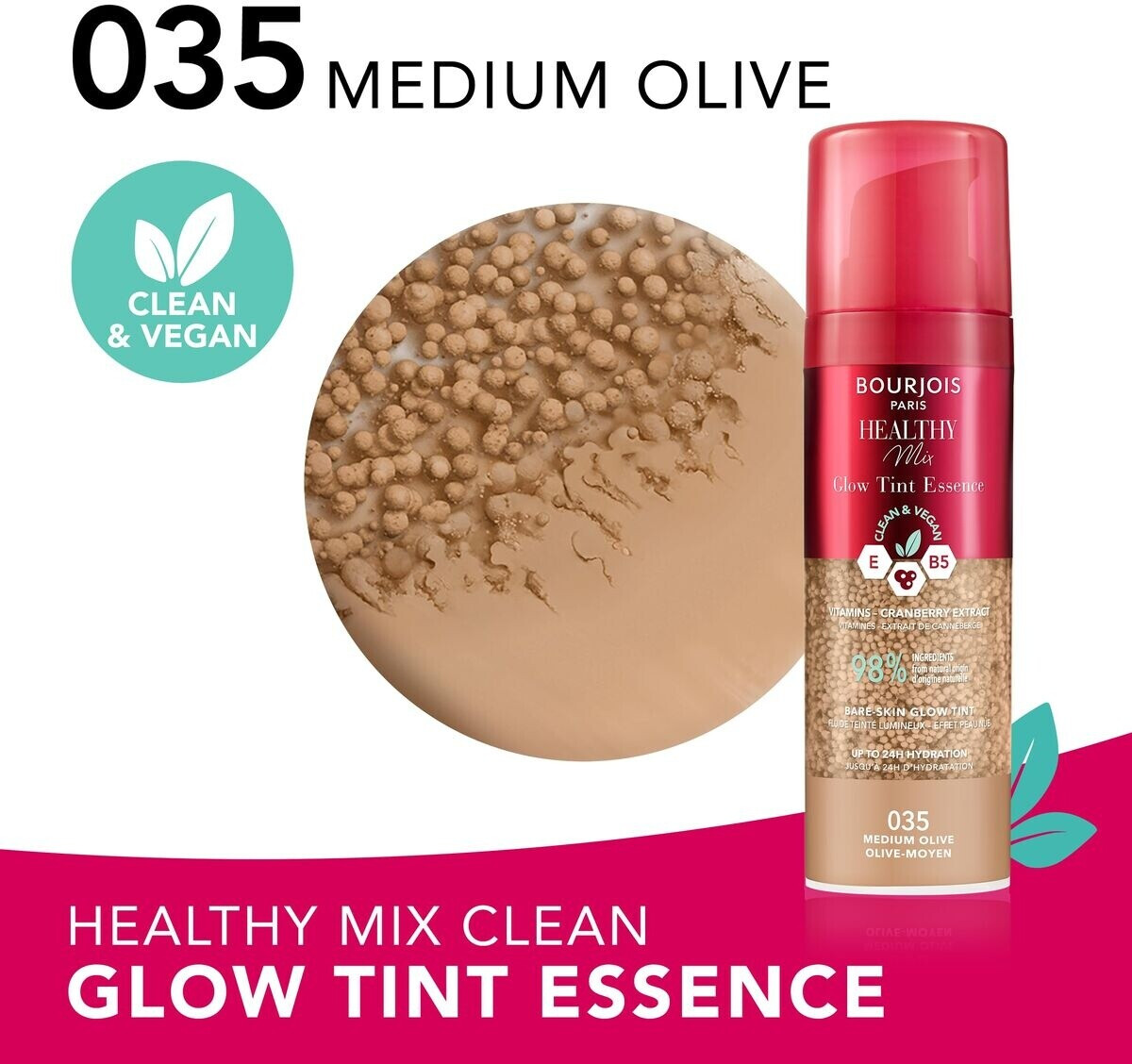 Bourjois Healthy Mix (30ml) 52W Vanilla ab 6,91 € | Preisvergleich bei ...