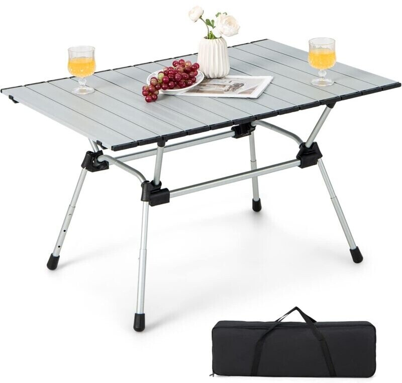 Costway Aluminium camping table with 4 adjustable levels ab 48,99 ...