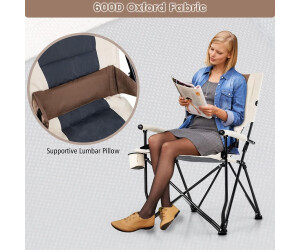 Costway High-back camping chair, 150 kg capacity ab 40,99 ...