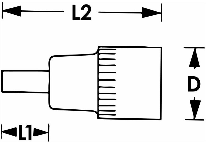 Vigor Blinky Schlagschrauber-Einsatz 1/2" Innen-TORX T70 (V7017-T70) ab ...