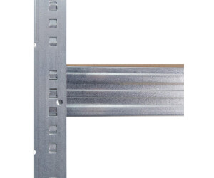 Shelfplaza PRO Schwerlastregal verzinkt, 180x120x30cm, 5 Böden, 200kg ...
