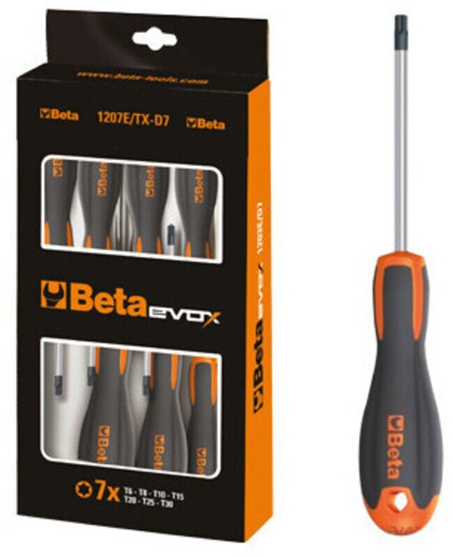 Beta 1207E/TX-D Torx-Schraubendreher-Set, 7-teilig (012071207) ab 44,33 ...