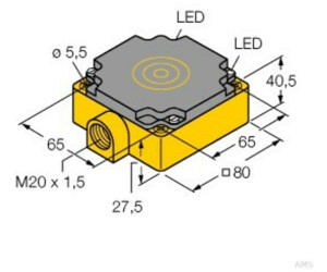 Turck NI40-CP80-FZ3X2/S97 Induktiver Sensor (1340510) ab 334,28 ...