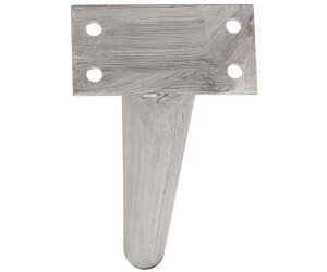 CLP Möbelfüße 4er-Set Aluminium Holzoptik hellgrau 21cm ab 39,90 ...