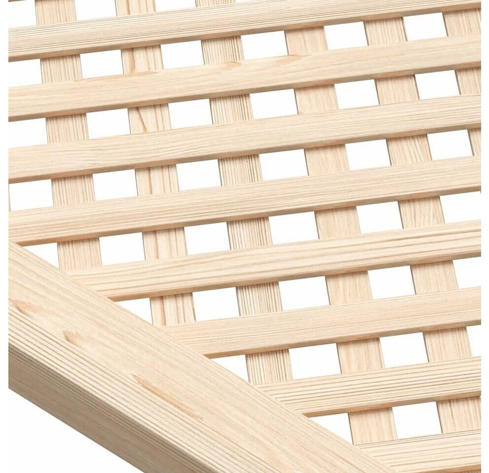 vidaXL Schranktüren 2 Stk. Gitterdesign 59,5x69cm Massivholz Kiefer ...