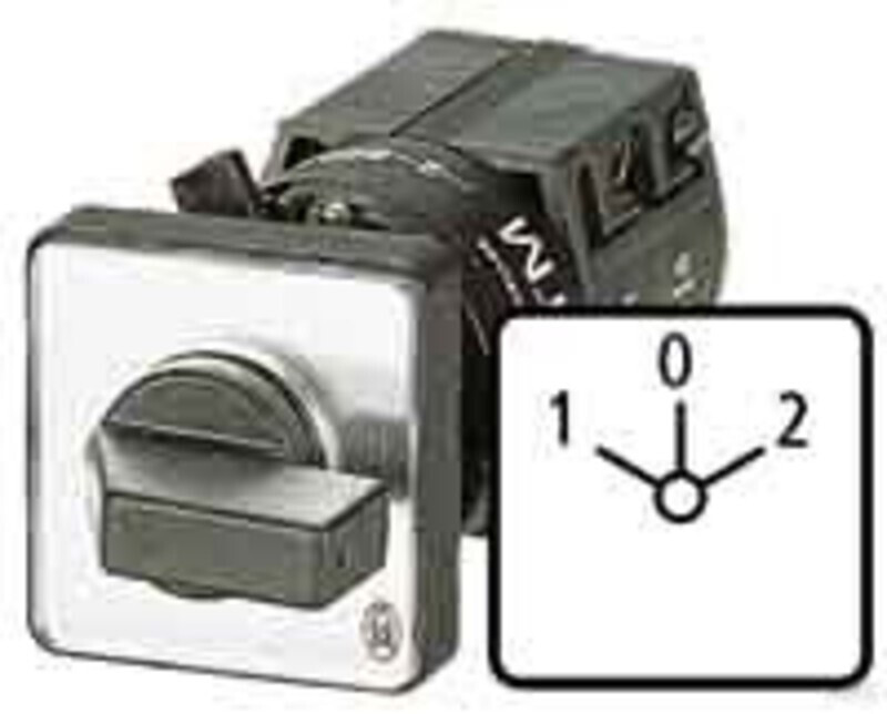 Eaton Wendeschalter 10A 1-0-2 5 Kontakte, rastend, Einbau (TM-3-8401/E ...