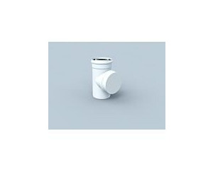 Bertrams Polyline LAS Revisionselement DN 60/100, innen, weiß (41RE60 ...