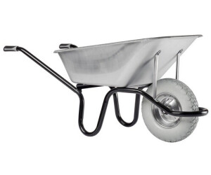 Haemmerlin Aktiv Excellium Schubkarre 120l, PU-Rad, verzinkt (305021001 ...