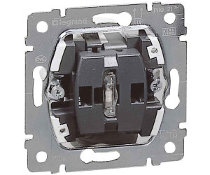Legrand Galea Life Drucktaster mit Glimmlampe, grün, 1P 10A (775813) ab ...