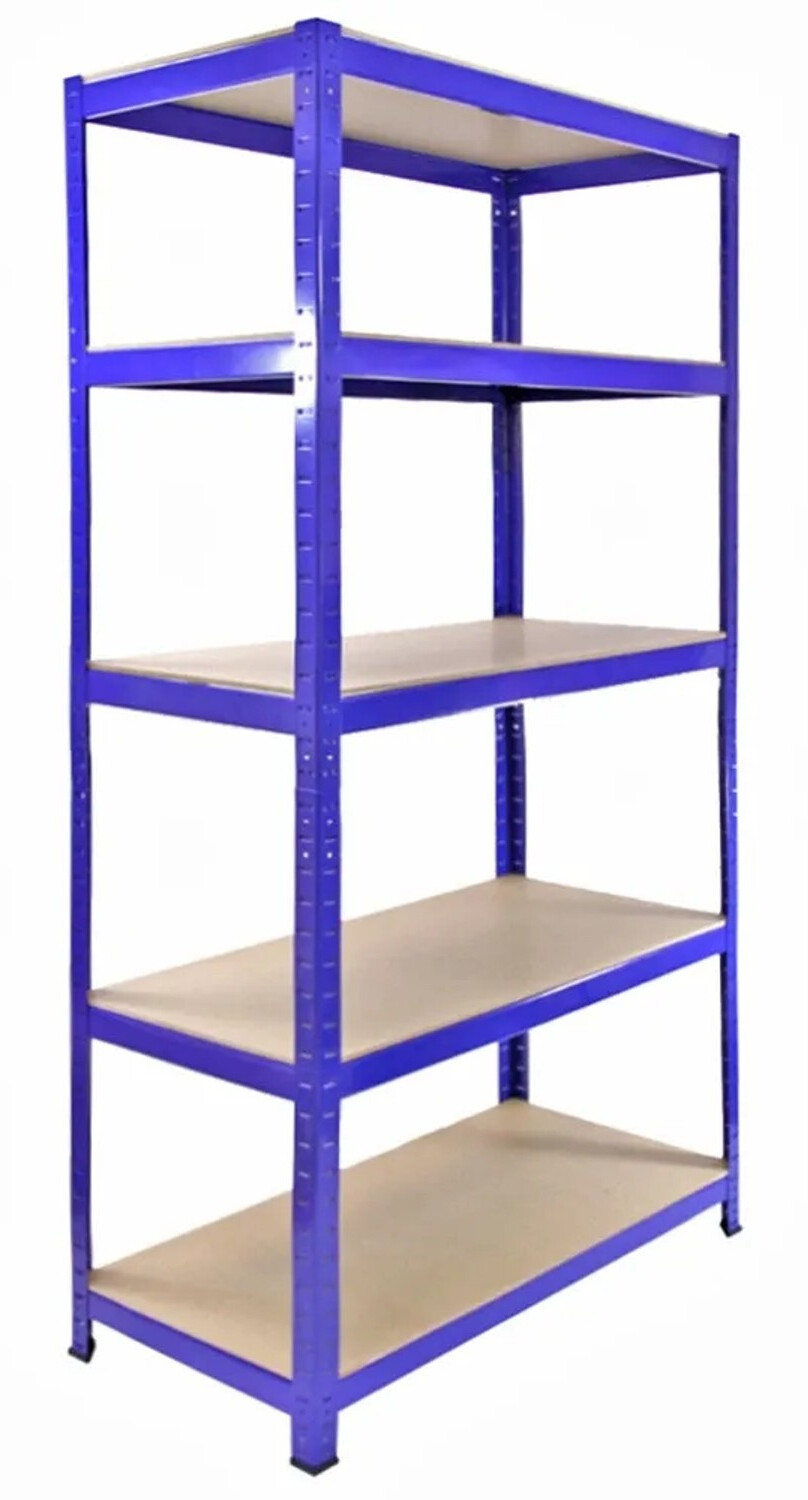 MonsterShop T-Rax Lagerregal Metall, blau, 90cm B x 45cm T (7008) ab 84 ...