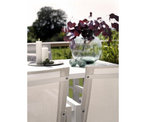 Brafab Vevi Gartenesstisch Aluminium, weiß, 160x90cm ab 498,90 ...