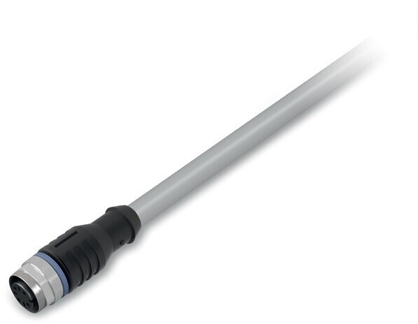 Wago Câble d'alimentation M12A femelle axial 4 pôles 10m (756-3101/040 ...