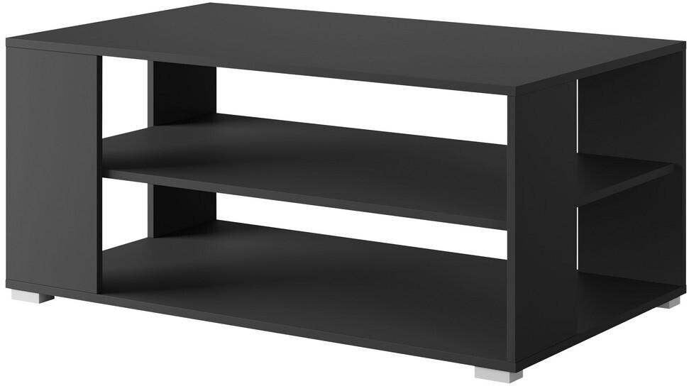 Mirjan24 Nairobi I Couchtisch, rechteckig, Graphit, 100x60x45cm (S01 ...
