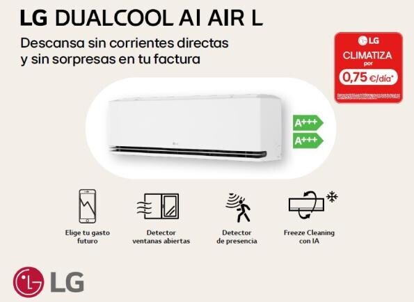 LG Magna 09 MX Split-Inverter 1x1 Wärmepumpe WLAN, Klasse A+++/A++ ...