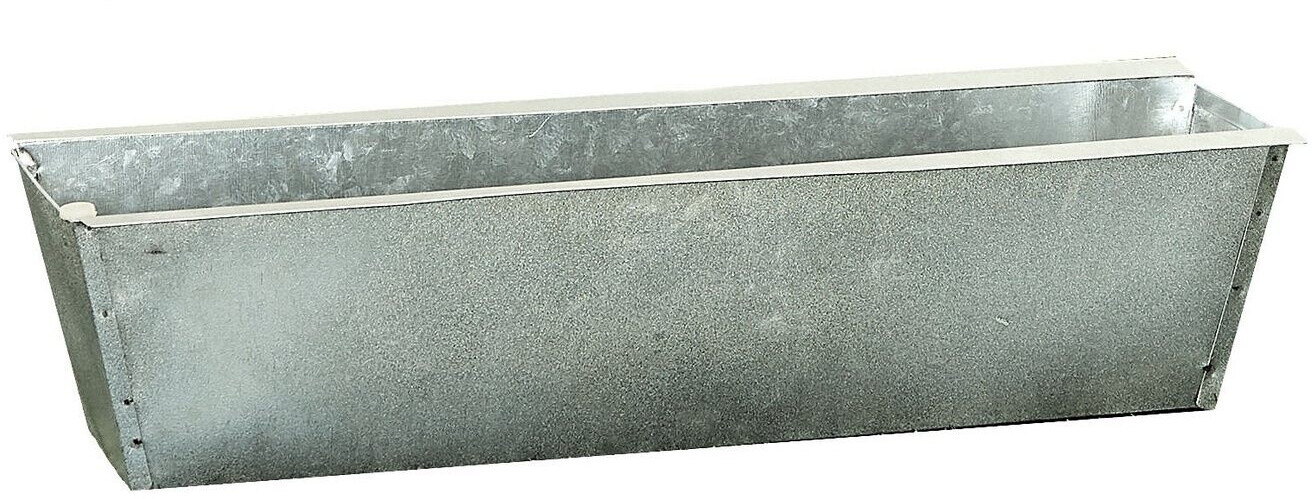 Spetebo Pflanzkasten Einsatz für Europalette, Zink, silber, 4er-Set ...